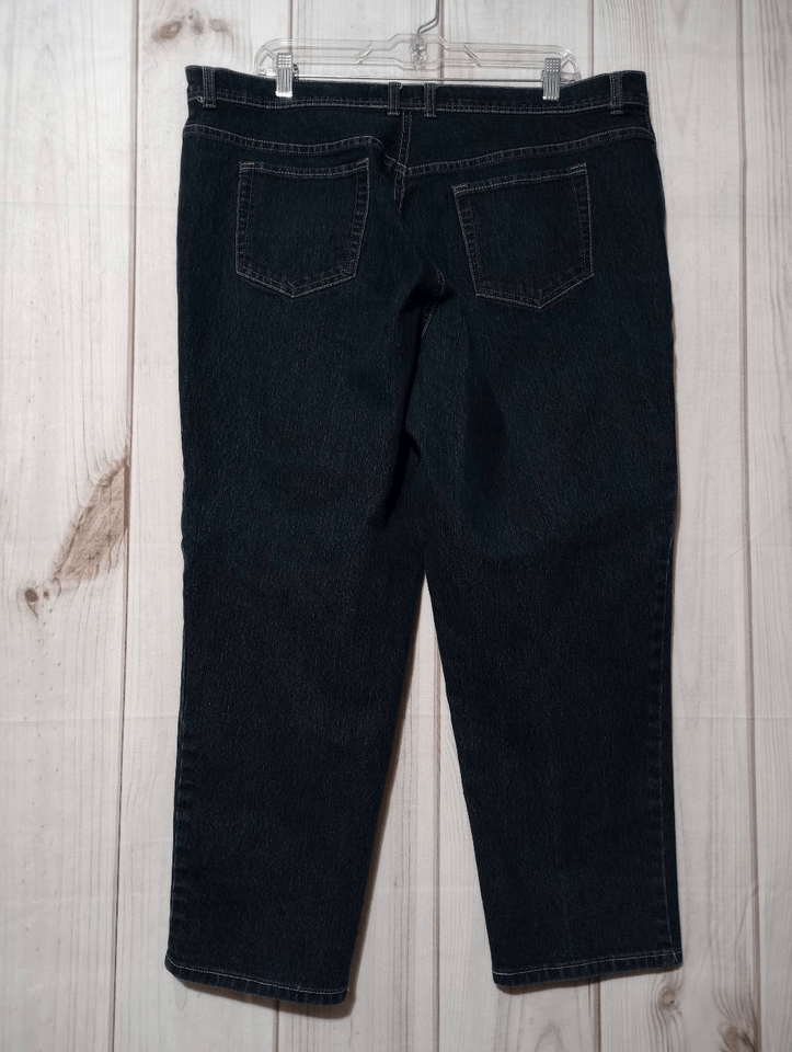 Gloria Vanderbilt Jeans Ladies 20W Amanda Straight Leg Dark Wash | eBay