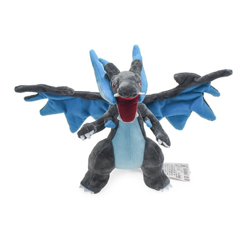 New Mega Charizard X Plush Soft Toy Doll Stuffed Animal Teddy 9" | eBay