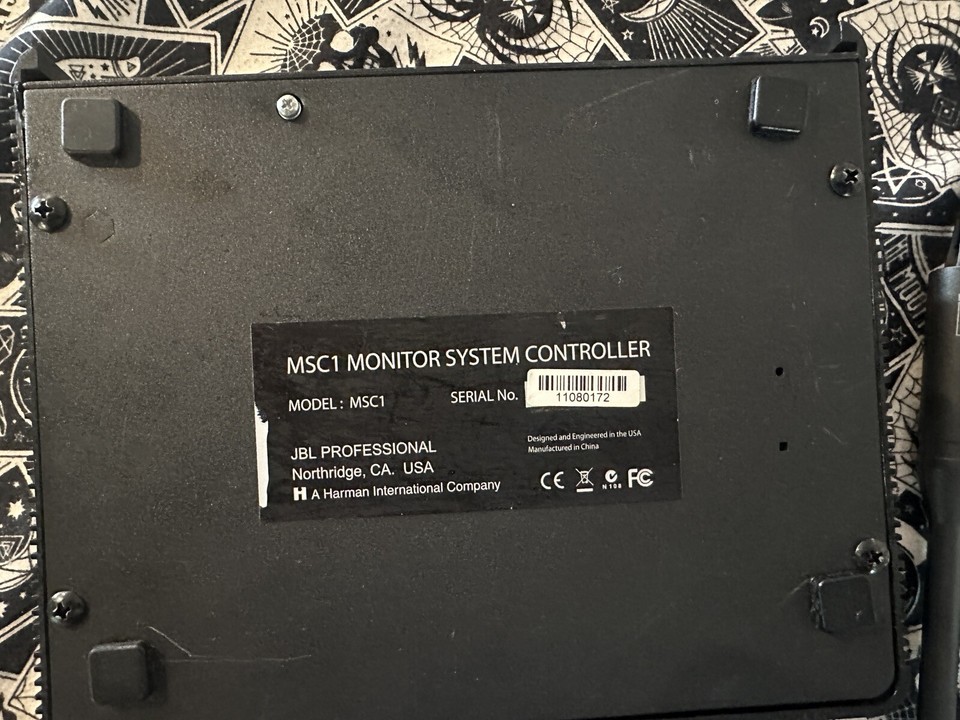 JBL MSC1 Monitor System Controller with Room Mode Correction (WORKING ...