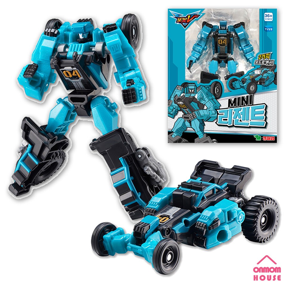 Tobot Mini V X Y X SOS Transformer Robot Figure Collection Korean Toy ...