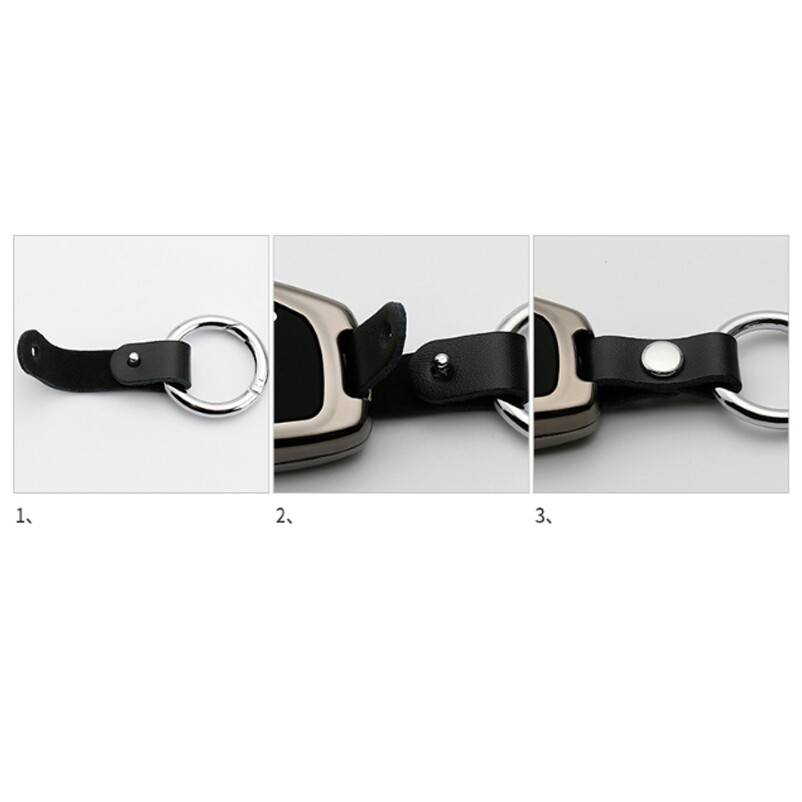 Zinc Alloy Car Smart Remote Key Fob Cover Case Protector Bag For ...