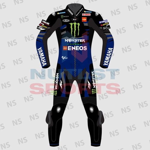Fabio Quartararo Monster Energy Moto GP 2021 Motorcycle Leather Racing ...