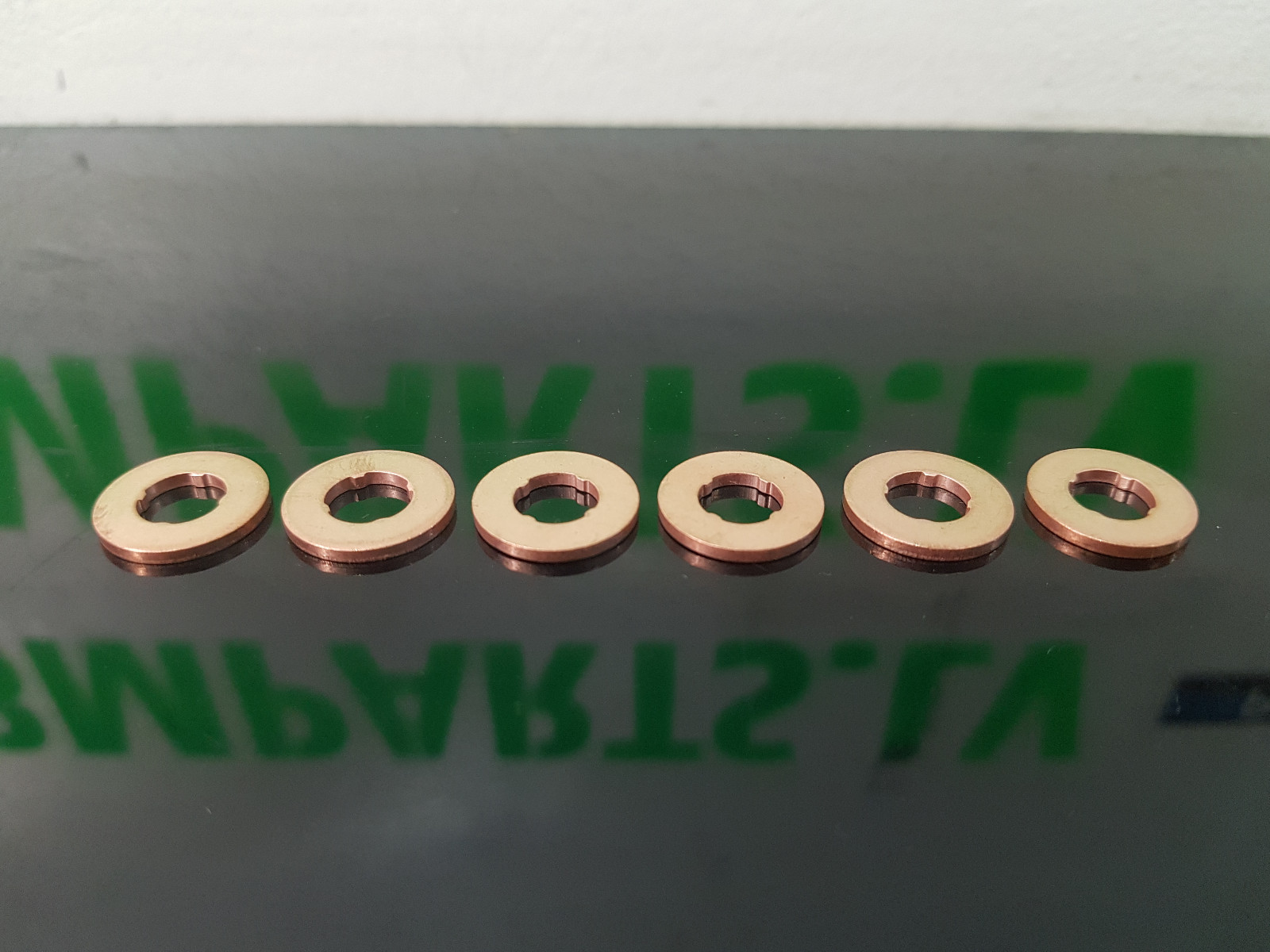 6X OEM Quality Fuel Injector Copper Washers BMW 3,5,7, X / NEXT DAY ...