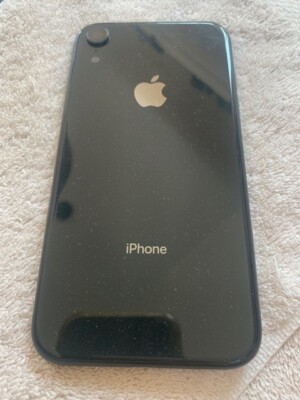 Apple iPhone XR back rear housing glass black chasis ( A ) | eBay