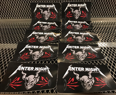 LOT of 10 ~ STONE BREWING METALLICA Enter Night Pilsner Beer Collab ...