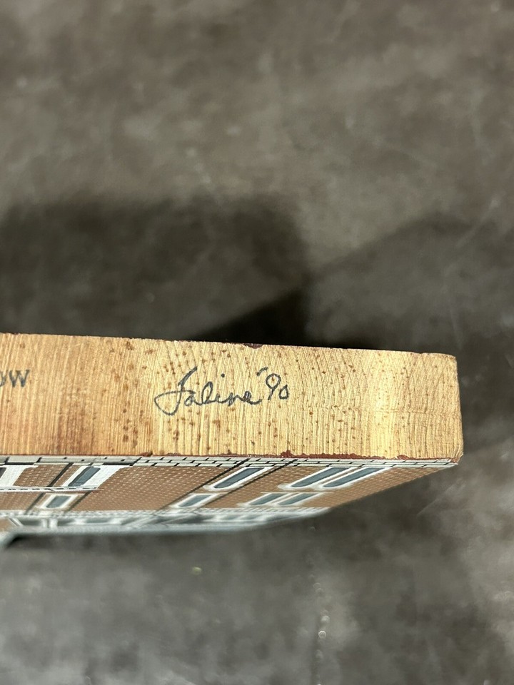 Vintage Cat's Meow Village Wooden Hower House signed Jawline ‘90 Shelf ...