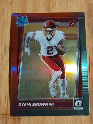 2021 Donruss Optic Holiday Preview Red & Green Prizm #P-278 DYAMI BROWN ...