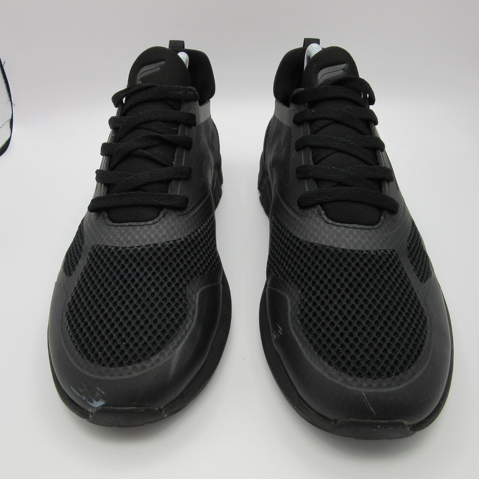 Fabletics Sneakers Venice Performance Black Mesh Lace Up Shoes Comfort ...