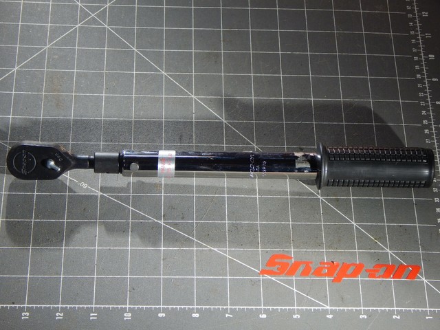 U235 Snap on QC2P75 Torque Wrench Pre Set Click Type 5-75ft LB for sale ...