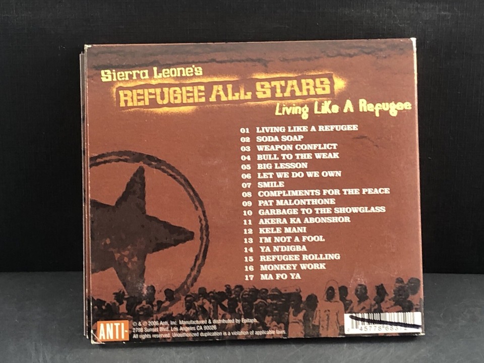 Sierra Leone’s Refugee All Stars CD, MULTIPLE CD'S SHIP FREE | eBay