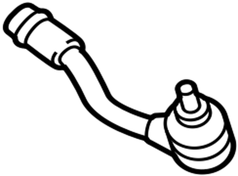 Genuine OEM Left Outer Steering Tie Rod End for Kia 56820C1000 for sale ...