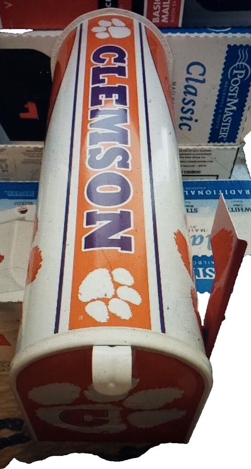 JUMBO Clemson Tigers Mailbox ~ JERSEYS~TICKETS~HATS~NO PAINT~NO FADING ...