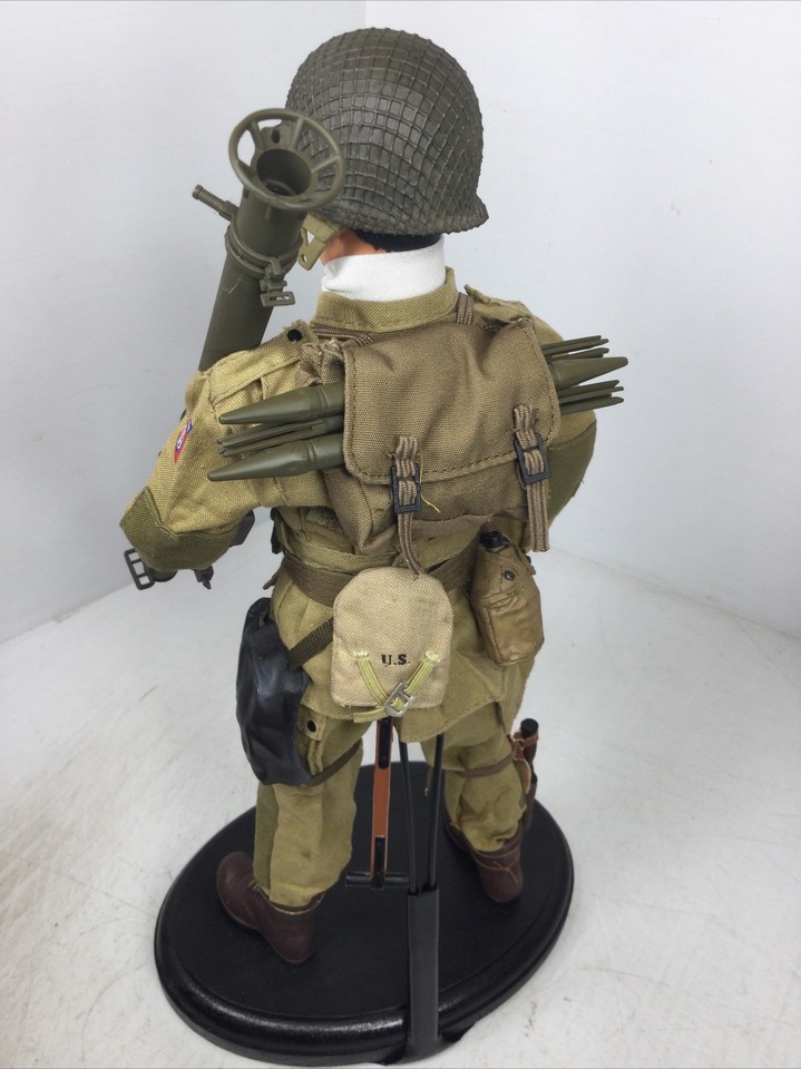 1/6 CUSTOMIZED HASBRO GI JOE WW2 US 82ND AIRBORNE PARATROOPER NORMANDY ...