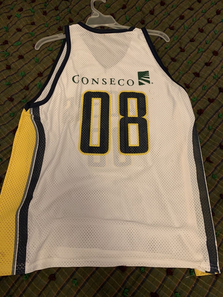 Indiana Pacers 2008 Fan Jam Jersey Screen Printed Conseco Fieldhouse | eBay