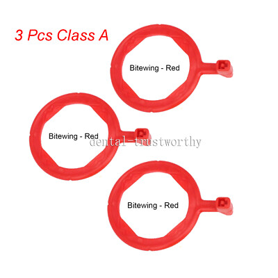 3X Dental Bitewing X-ray Aiming Ring Rinn XCP-DS XSP Style Red ...