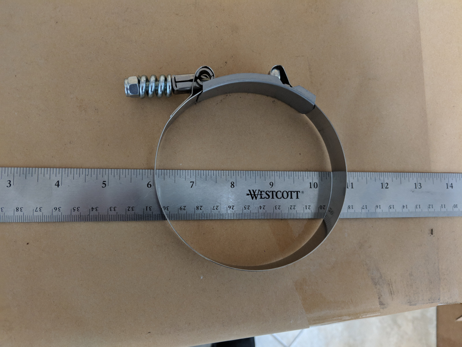 T-Bolt Clamp 3/4" Band Spring Loaded Hose Intake Turbo Intercooler 406 ...