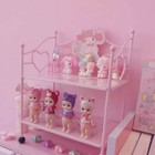 Anime My Melody Iron Frame Cute Pink Shelf Girl Desktop Storage Rack ...