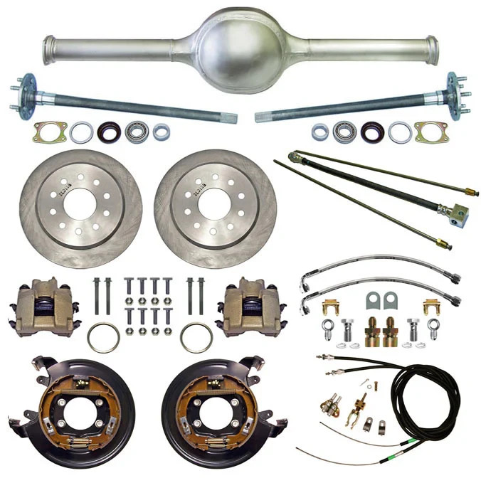 1932 FORD FRAME KIT WITH SUSPENSION,STEERING,BRAKES,CURRIE 9" REAR,3RD ...