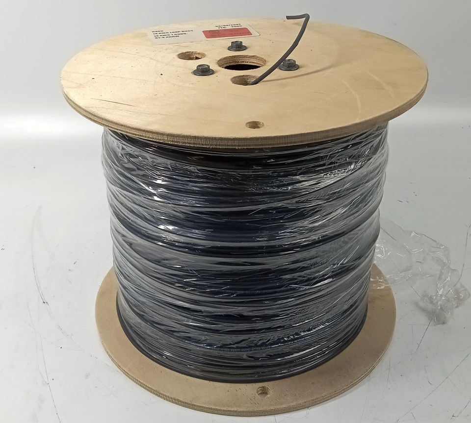 NEW #14 AWG Gauge Stranded Copper Core Black Insulated Wire 2500FT ...