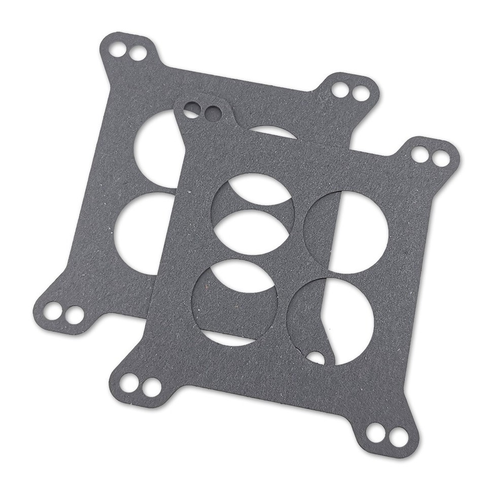 Pair Holley Edelbrock Carter AFB Ported/4 Hole Carb Base Gasket ...