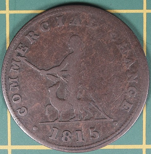 1815 Upper Canada halfpenny token, UC-8A1 | eBay