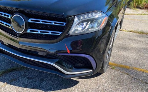 For Benz GLS53 AMG 2017-2018 Dry Carbon Fiber Front Fog Light Lamp ...