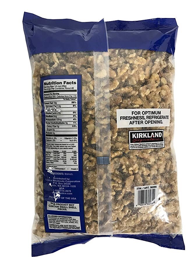 Kirkland Signature Walnuts 3 Pounds (48 Oz) (2 Pack) 966193628516| eBay