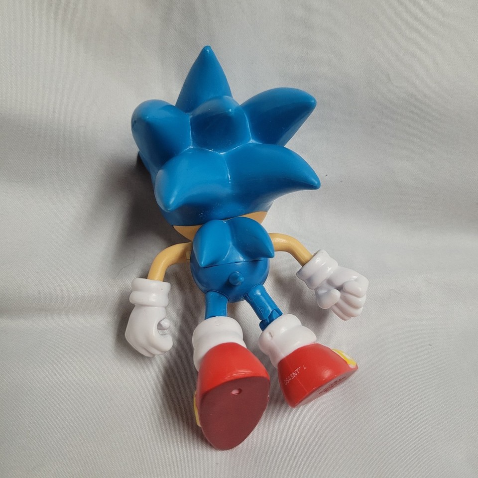 CLASSIC SONIC - Grinning Sonic the Hedgehog - Jakks Pacific 4" Action ...