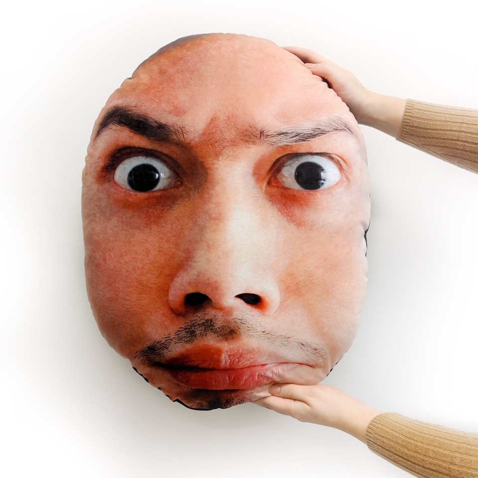 Easter Bunny - MUSH CUSH™ Custom Photo Cushion - Face cushion | eBay