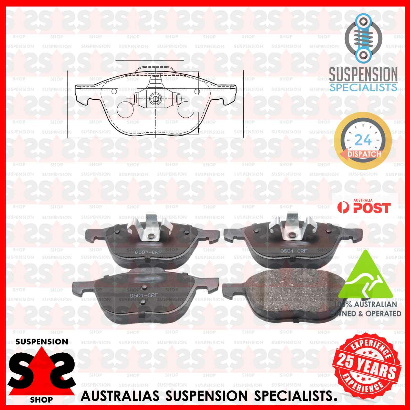 Front Axle Brake Pad Set, Disc Brake Suit VOLVO V50 (545) T5 AWD V50 ...
