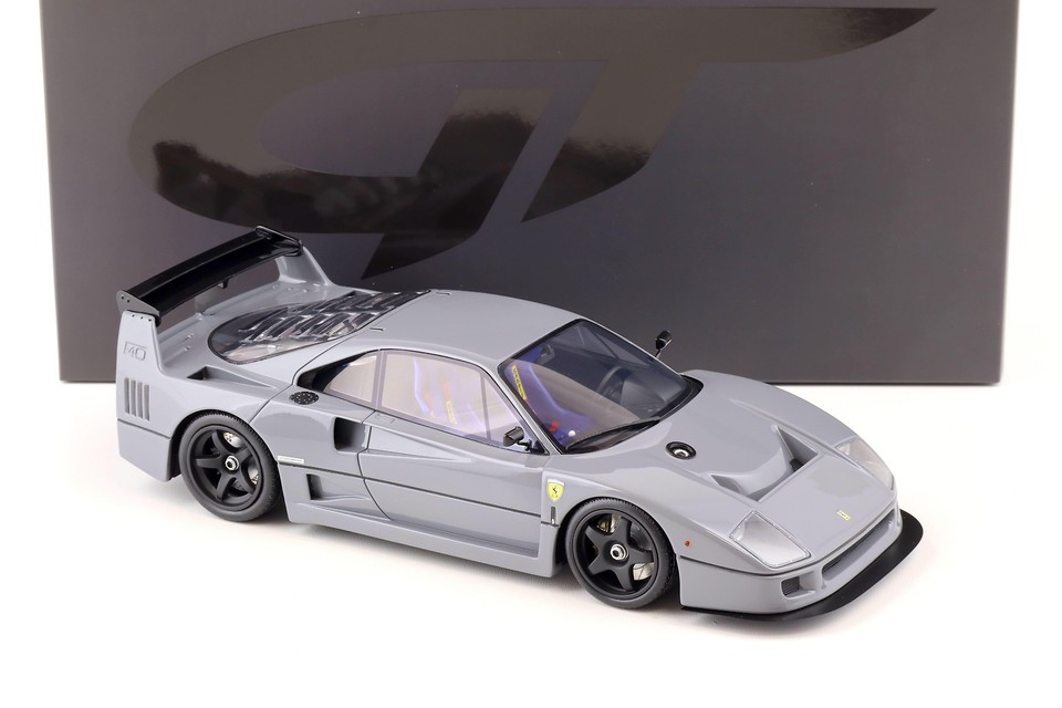 1:18 GT Spirit GT442 Ferrari F40 Compétition 2002 Nardo Gris/Bleu ...