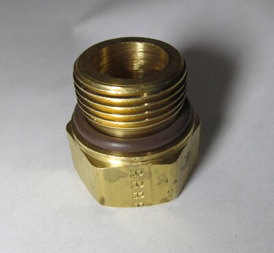 NEW PARKER 222P-8-MI27 ISO PORT ADAPTER M27x2.0 METRIC TO 1/2" FEMALE ...