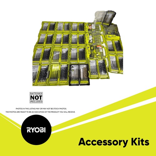 Lot of Ryobi Bit Sets And Accessory Kits 20 PCs Set | eBay