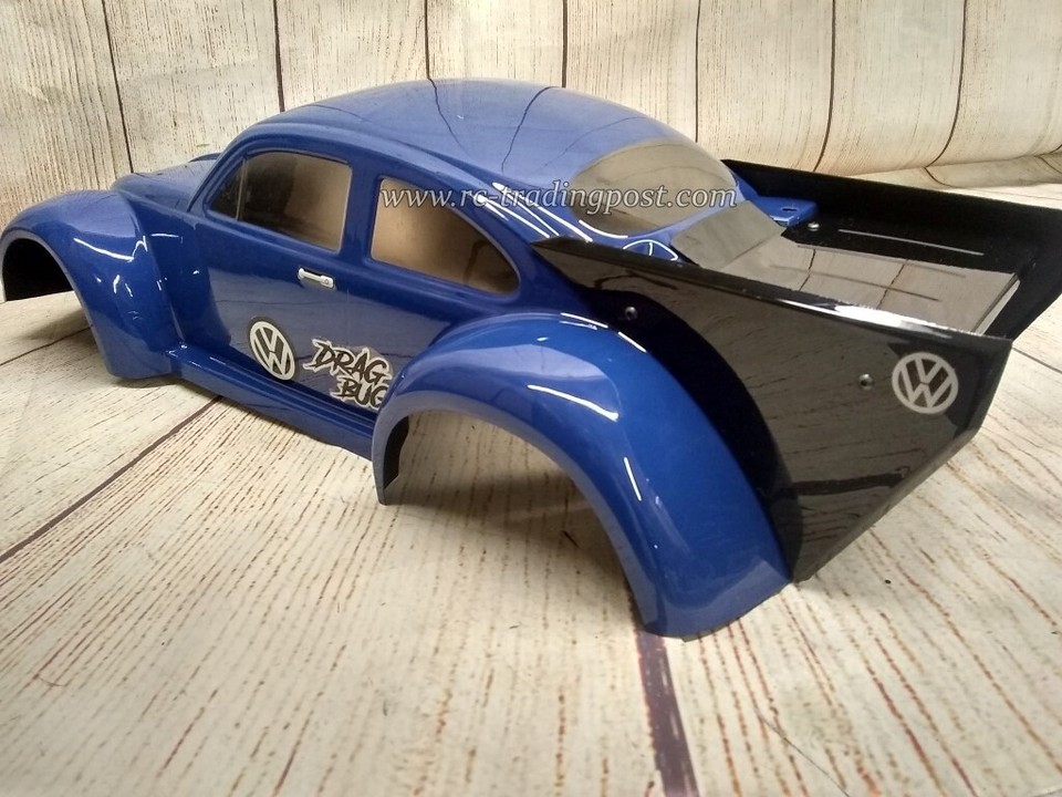 VW Drag Bug Custom Painted RC Body 1/10 WB 13.1"/333mm/22S/DR10/Slash ...
