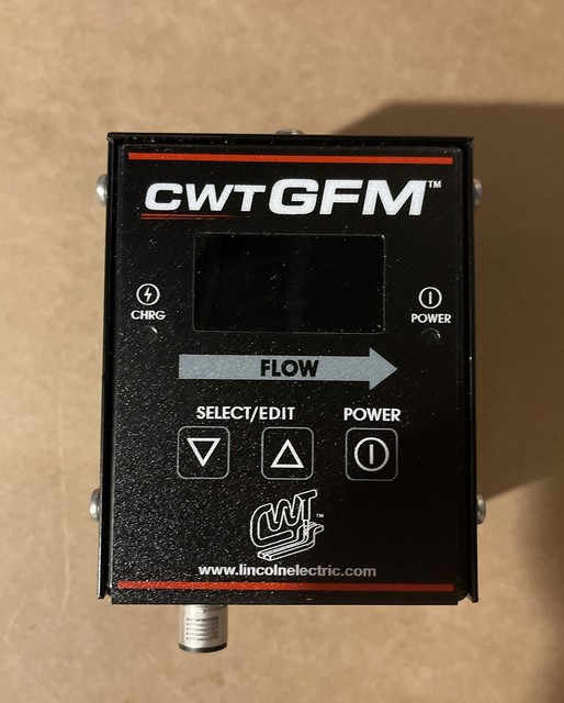 Lincoln Electric K3696-1 CWT GFM Gas Flow Monitor Portable for sale ...