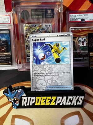 Super Rod 188/193 Trainer - Paldea Evolved - Pokemon TCG - Reverse Holo ...