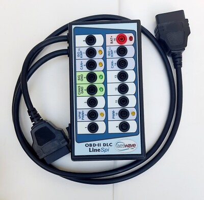 AES LineSpi SMART BOB Pass Through Breakout Box Car Diagnostic Link ...