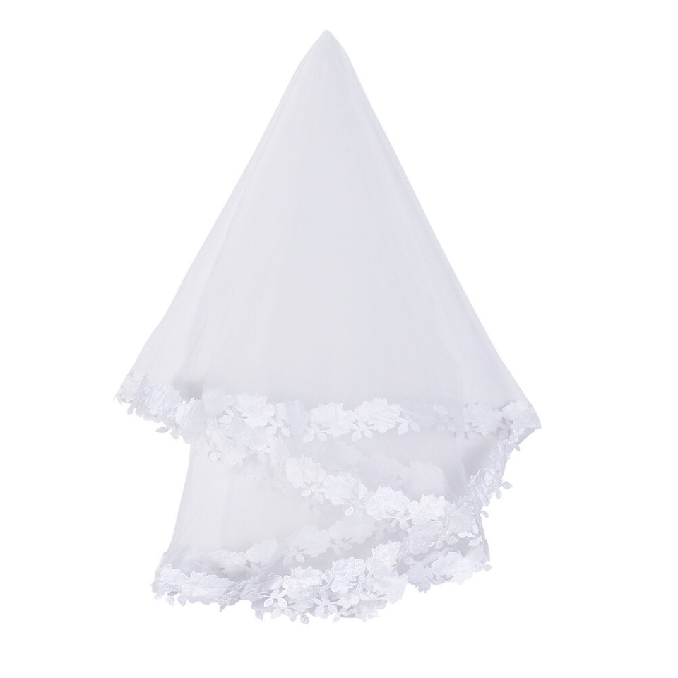 1.5M Bridal Veil Transparent Mesh Bride Veil for Wedding Hairstyle ...