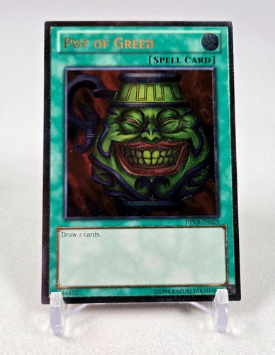 Yu-Gi-Oh • POT OF GREED • Ultimate Rare DPKB-EN029 LP | eBay