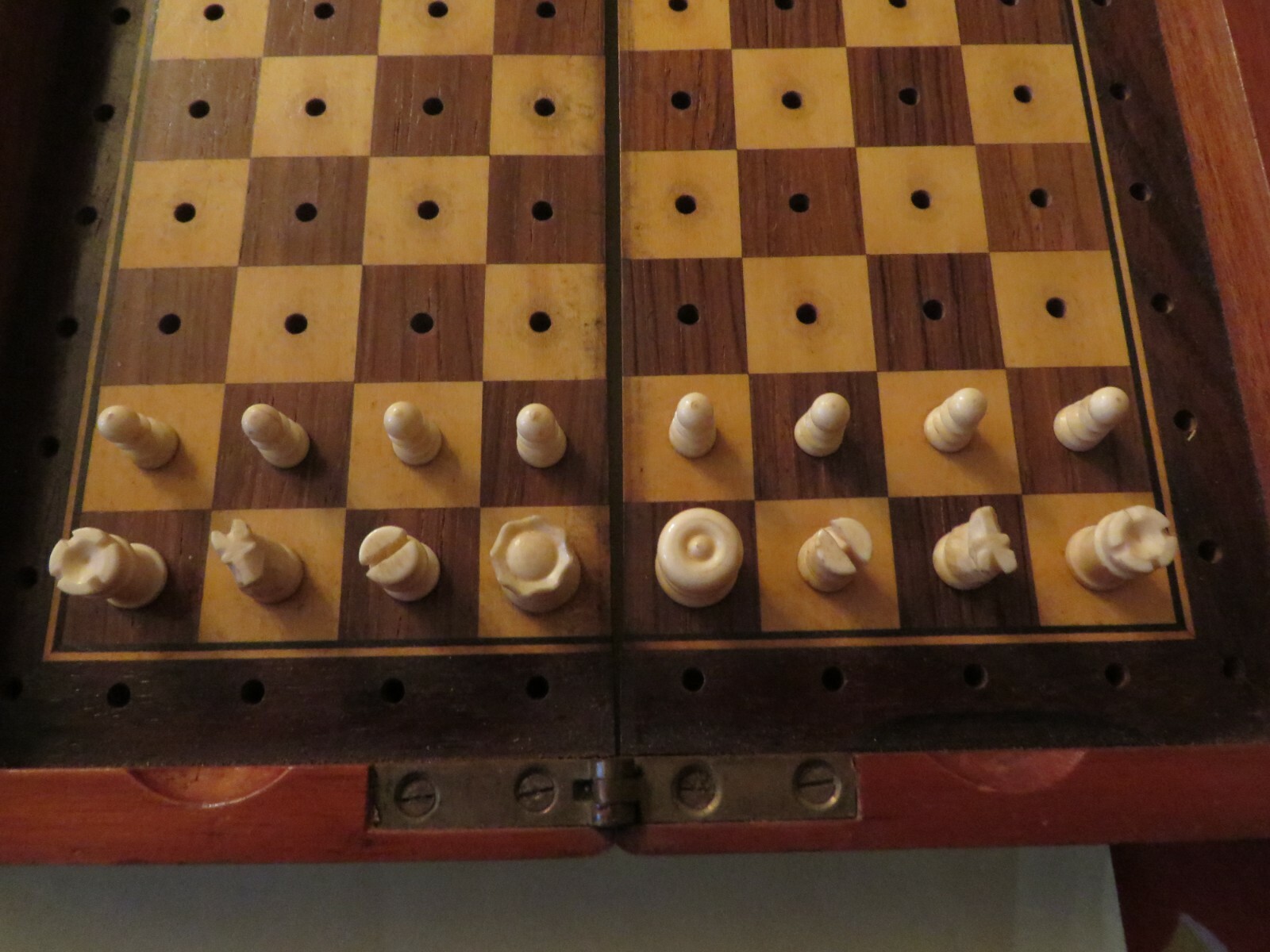 Vintage Allan Troy Chess Set- 19th c. Whittington/Jaques style chess ...
