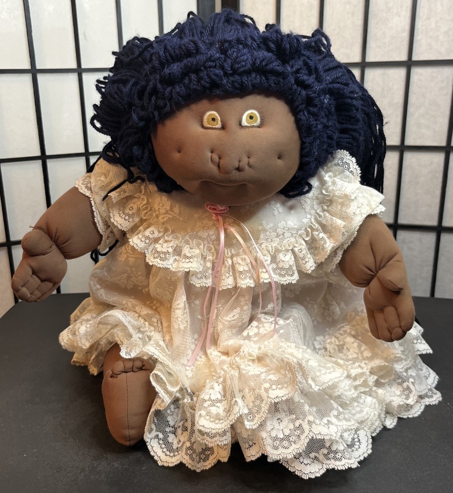 Soft Sculpture Homemade Black African American (Cabbage Patch Like ...