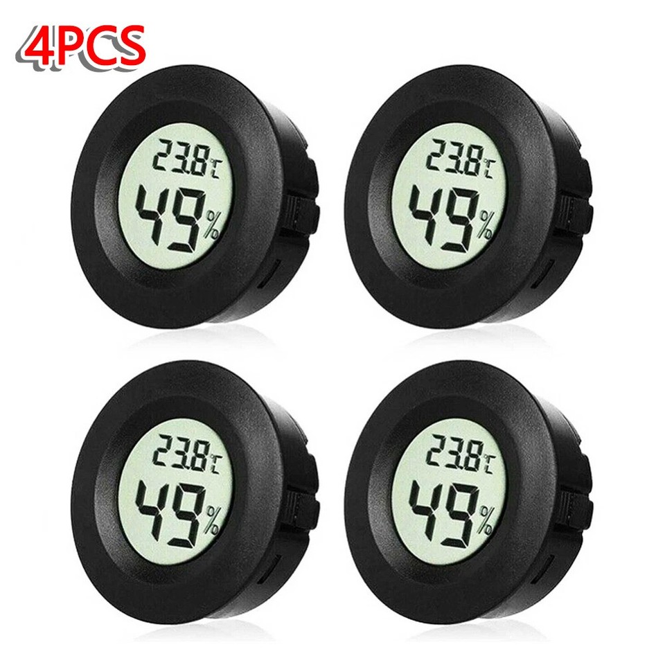 LCD Mini Digital Thermometer Hygrometer Temperature Humidity Meter In ...