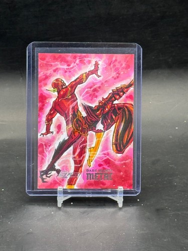 DC CZplus dark nights metal flash fights time wraith sketch 1/1 Dexter ...