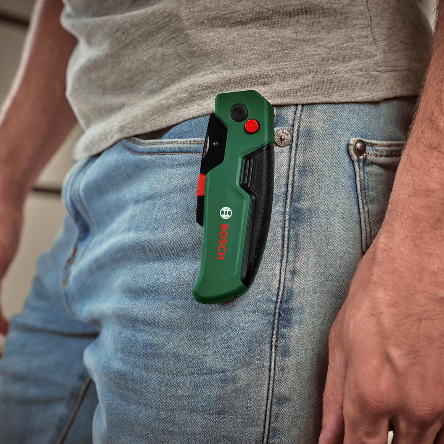 Bosch Folding Pocket Knife Outdoor Camping Stainless Steel incl. 3 ...