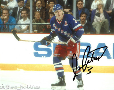 New York Rangers James Patrick Autographed Signed 8x10 NHL Photo COA CC ...