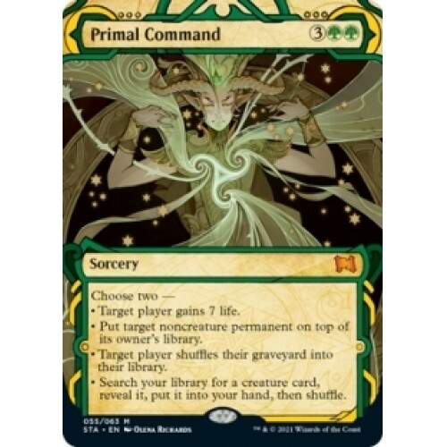 PRIMAL COMMAND X4 Strixhaven Mystical Archive STA Magic MTG MINT CARD ...