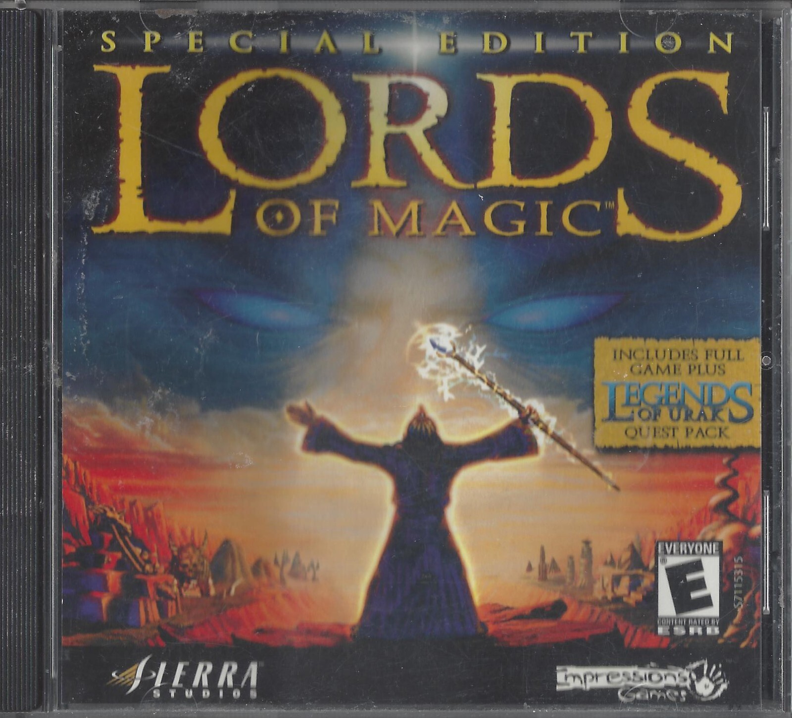 VINTAGE Lords of Magic Sierra PC Windows Game CD 20626711531| eBay