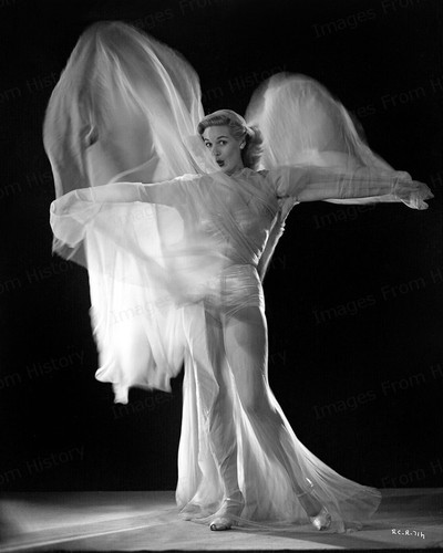 8x10 Print Rita Corday B-Movie Queen Dramatic Fashion Portrait 1940's # ...