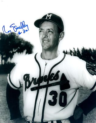 1954 Milw. Braves ROY SMALLEY Signed AUTO 8x10 Photo #1 | eBay