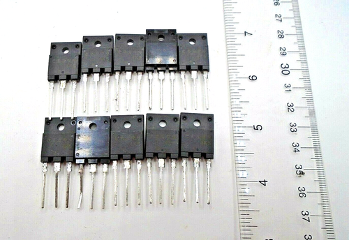 Transistor Silicone 1500V Lot of 10 Hrzntl Dflctn Output for HDTV C5299 ...